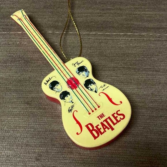 The Beatles | Holiday | The Beatles Guitar Christmas Tree Ornament ...